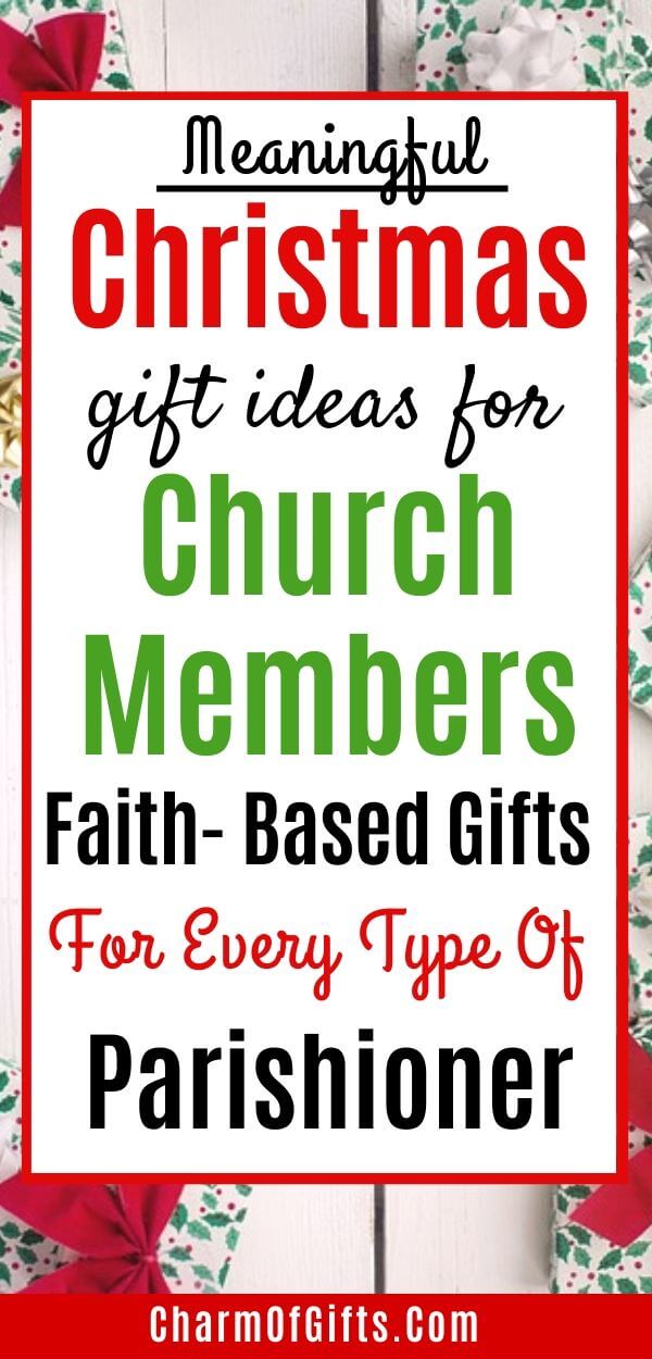 Meaningful Christmas Gift Ideas For Church Members