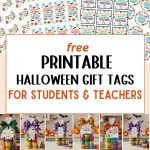 Free Halloween Printable Gift Tags for Kids and Teachers